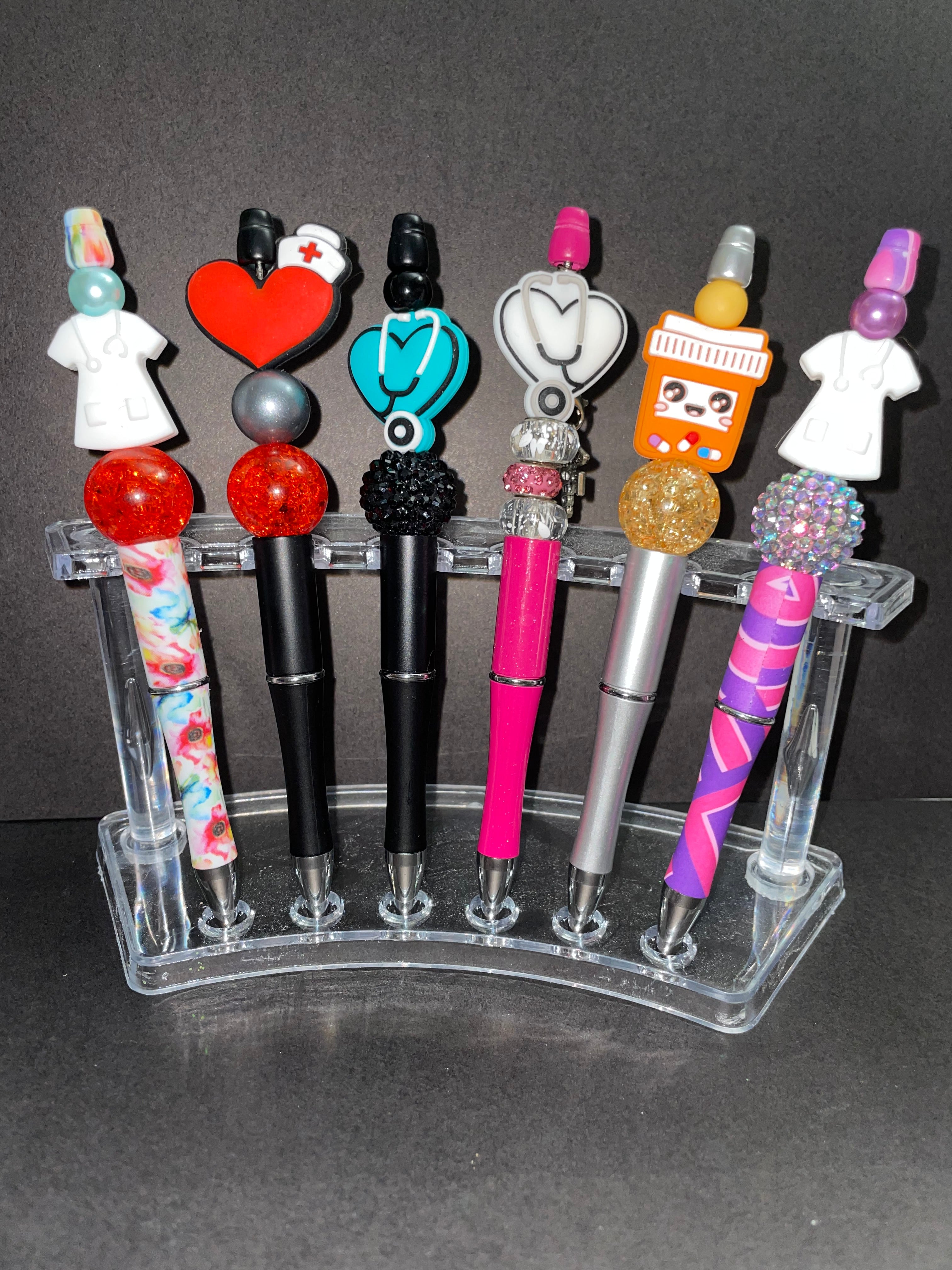Handmade Beaded or Wrapped Gel Pens – TumblersByTiff